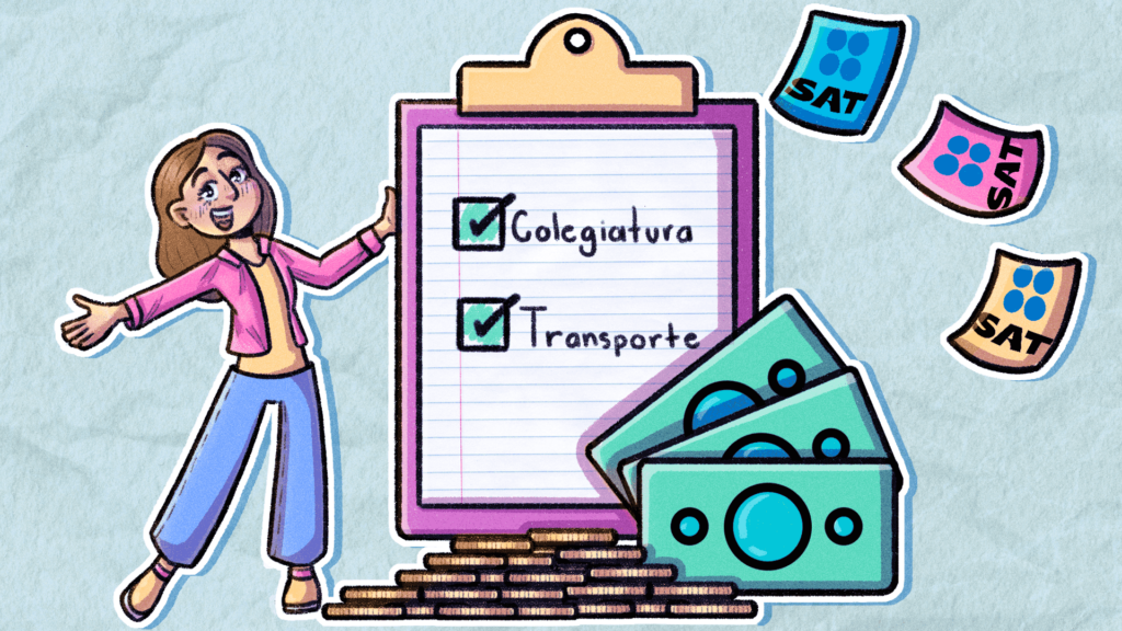 ¿Cómo deducir colegiaturas y transporte escolar?