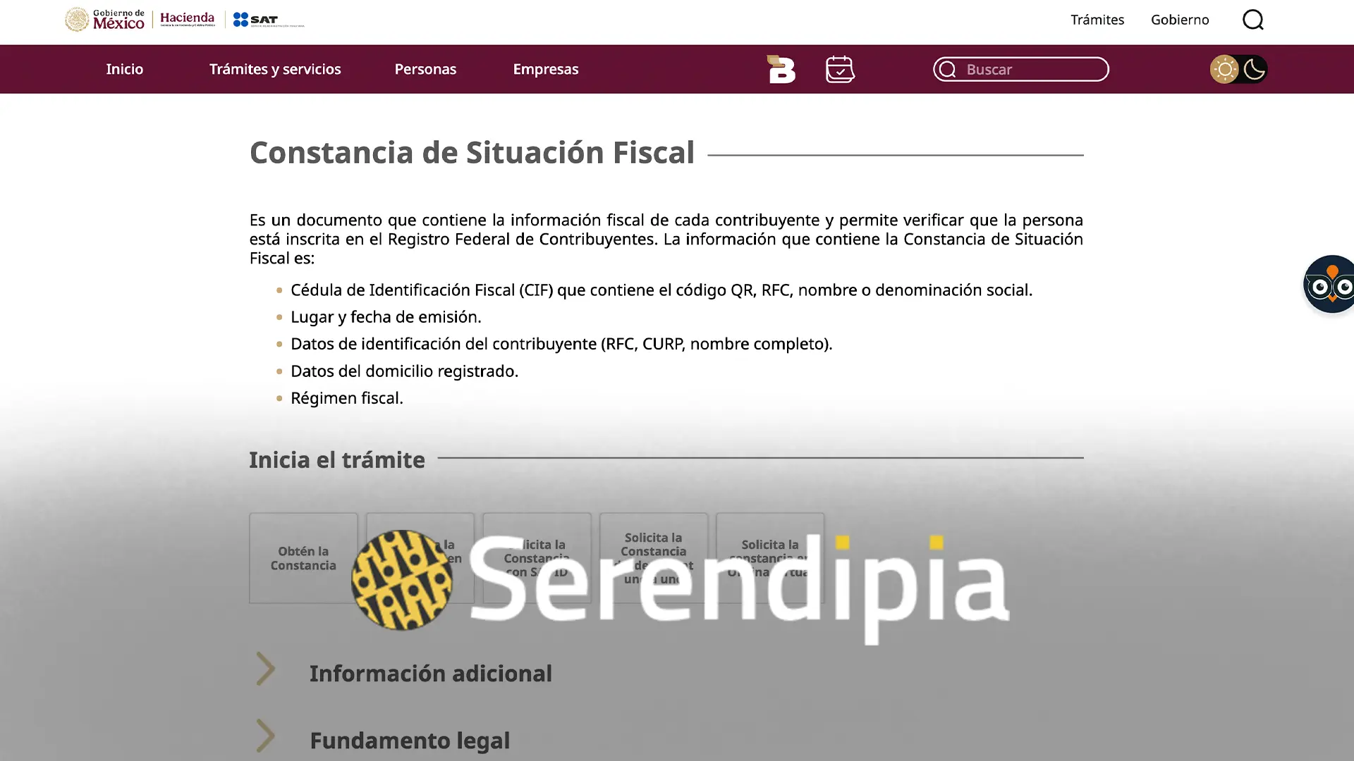 Cómo obtener tu Constancia de Situación Fiscal