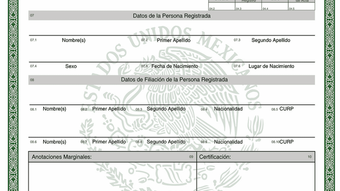 Acta de nacimiento en línea 2026: guía paso a paso